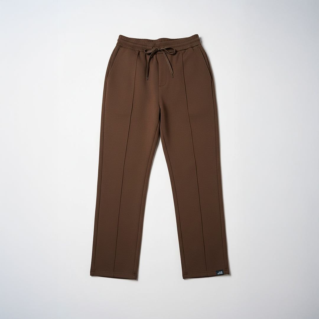 Pin Tuck Pant - Coffee