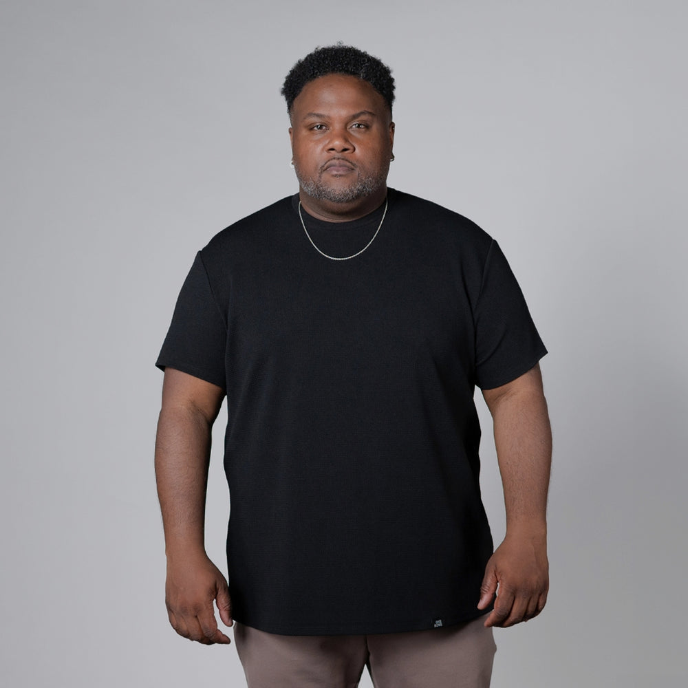 Split Hem Bullet Tee - Red | Men's Top | One Bone Brand