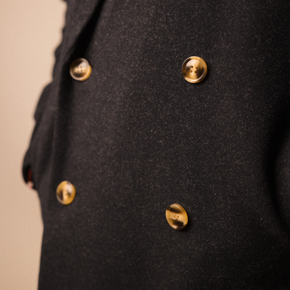 Peacoat - Navy | Mens Coat | One Bone Brand