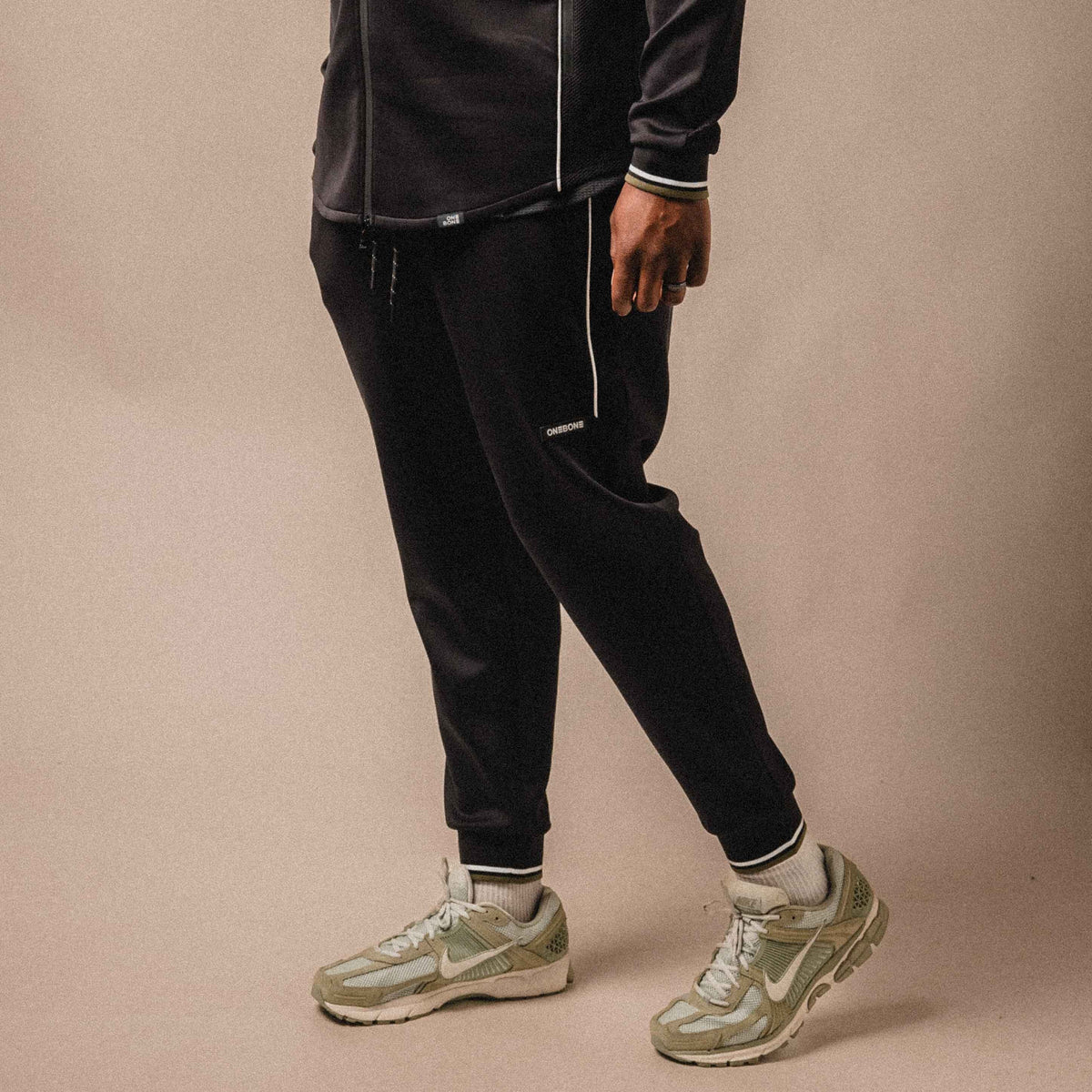 Track Pant - Black | Mens Track Pants | One Bone Brand