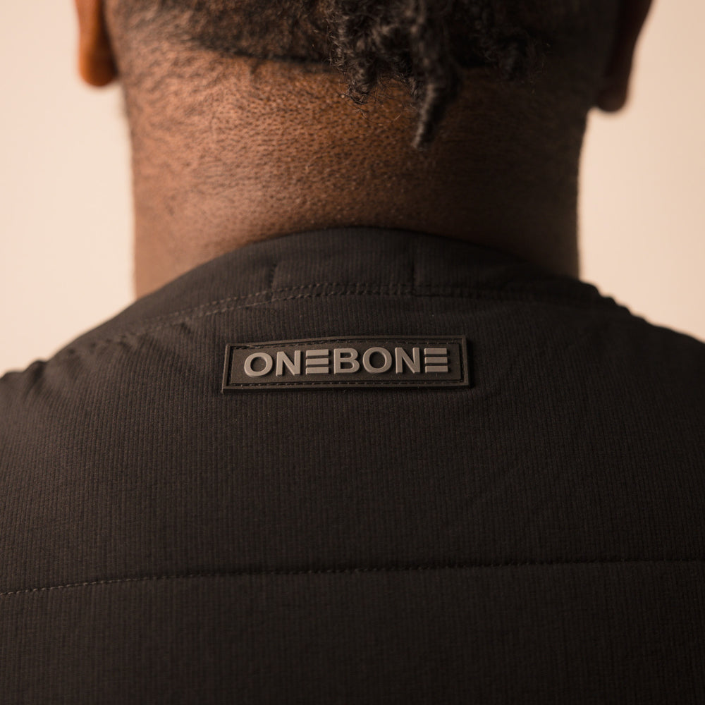 Vest V2 - Black | Mens Vest Jacket | One Bone Brand