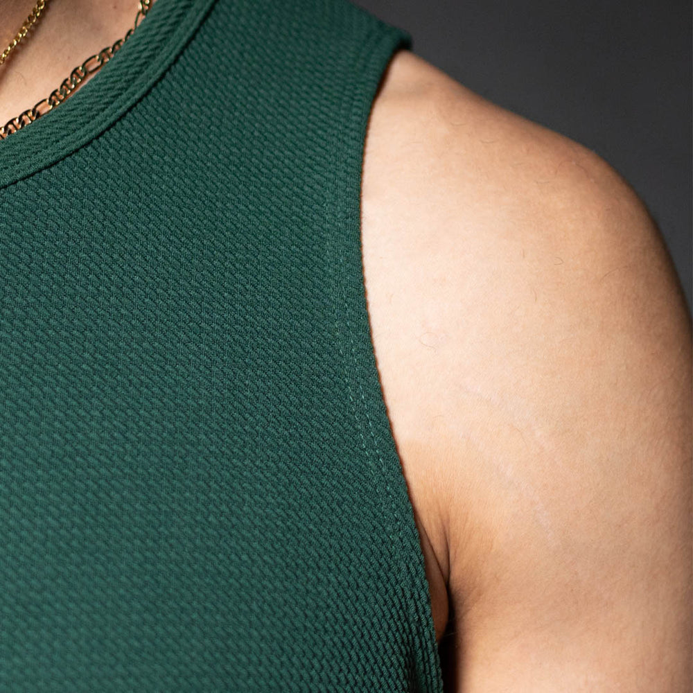 Bullet Tank Top - Forest Green | Men's Tank Top | One Bone Brand
