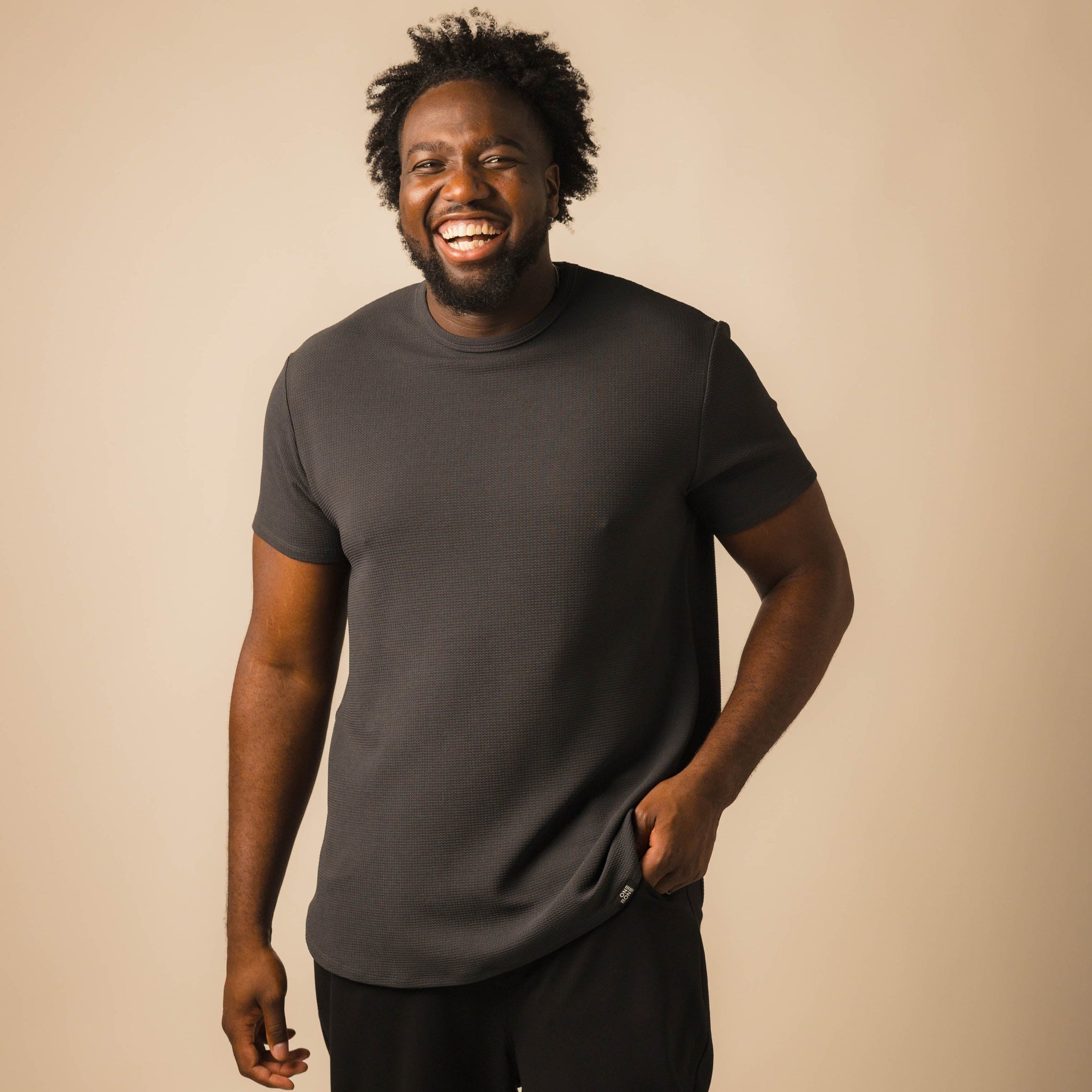 Bullet Tee - Carbon Grey | Mens Tees | One Bone Brand