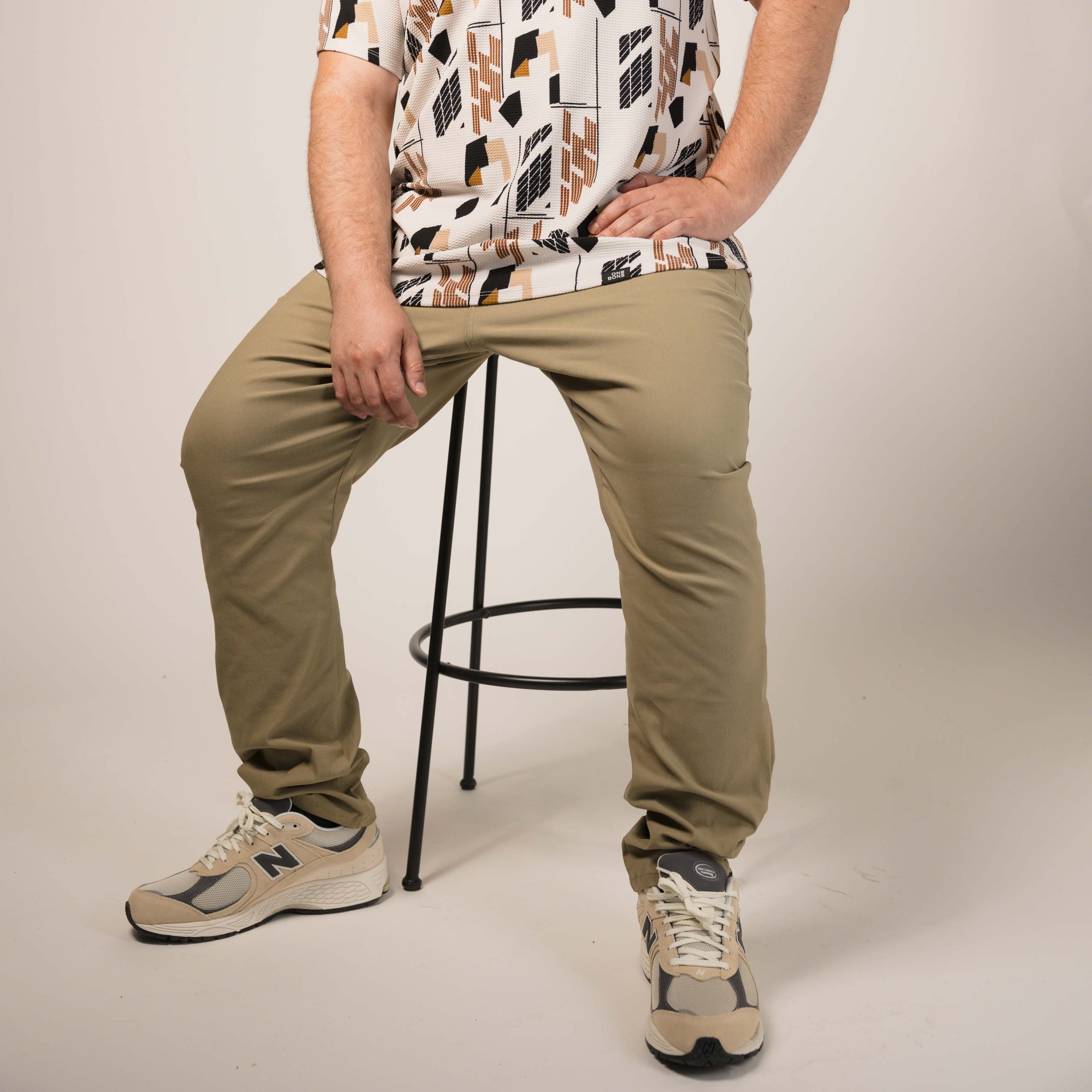 Chino Pant - Khaki | Mens Chino Pants | One Bone Brand