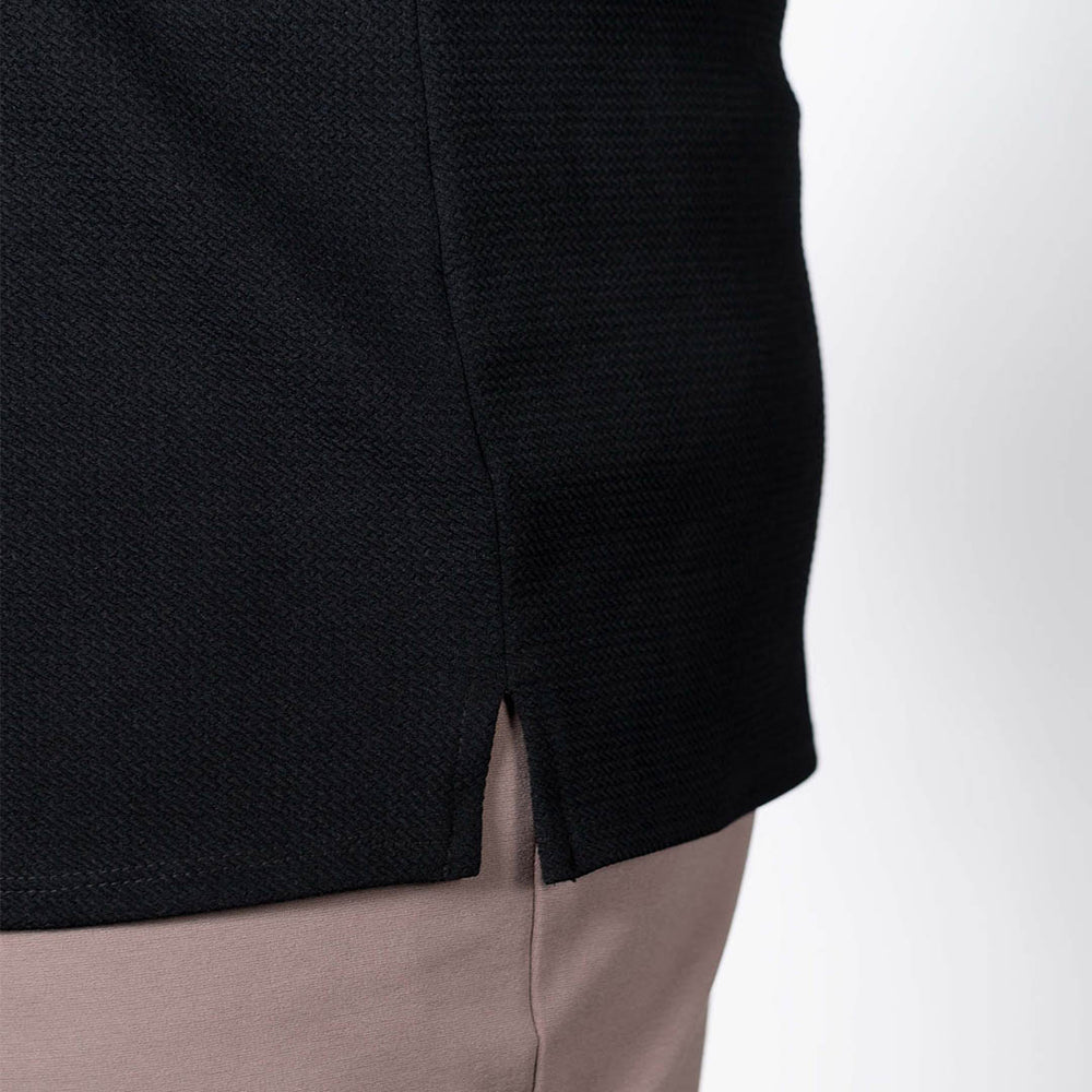 Split Hem Bullet Tee - Black | Men's Top | One Bone Brand