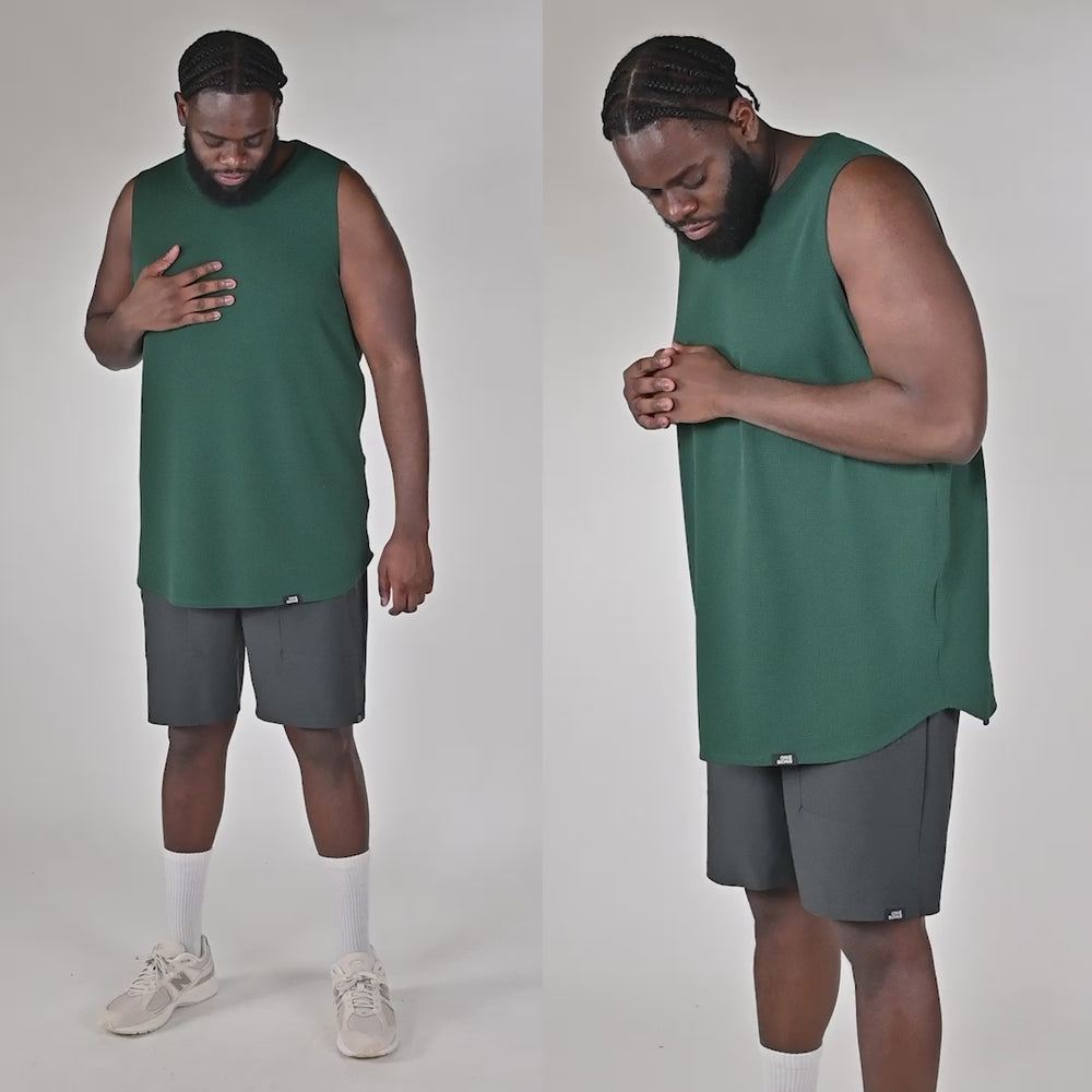 Bullet Tank Top - Forest Green | Men's Tank Top | One Bone Brand